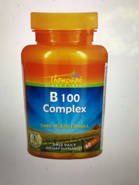 B 100 COMPLEX, 60 tabletter, Thompson | VIVIBENE